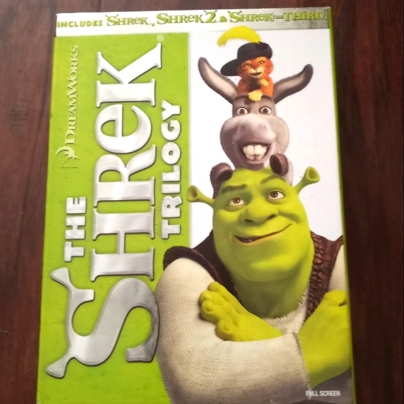 Dreamworks | Media | Dreamworks The Shrek Trilogy Box Set On Dvd | Poshmark